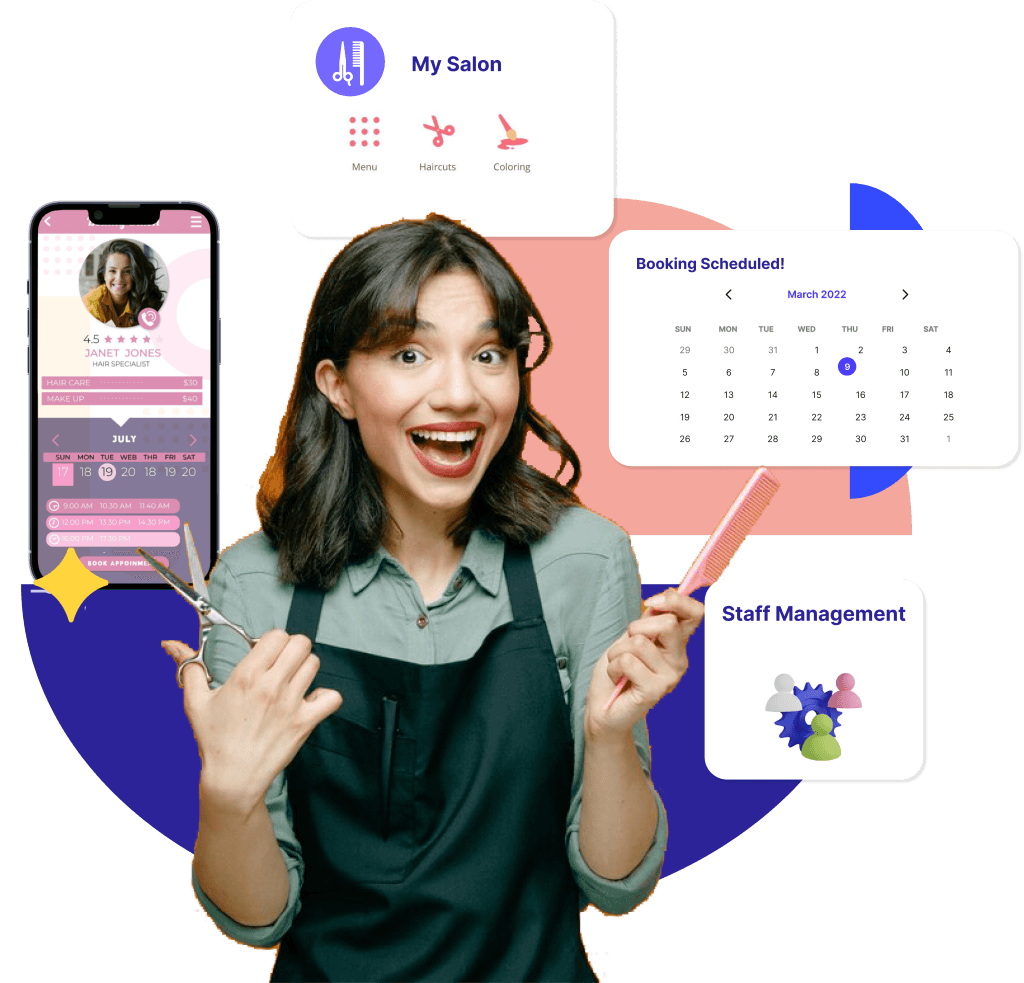 Beauty Salon Software for Booking, Staff & Payments